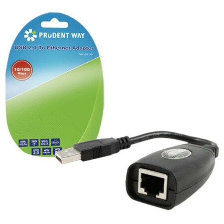 Prudent Way Usb 2.0 To Ethernet Adapter PWI-USB-LAN | Zoro