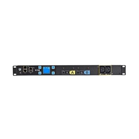 Eaton PDU, Metered, Rack Mounted, (8) C13 (4) C19, L6-30P, 10 ft ...