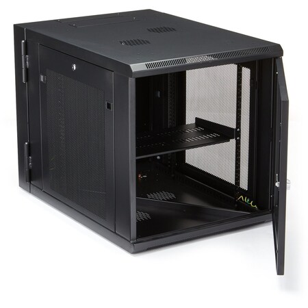 Startech.Com 12U Server Rack Enclosure with Hinge - Wall Mount Rack ...