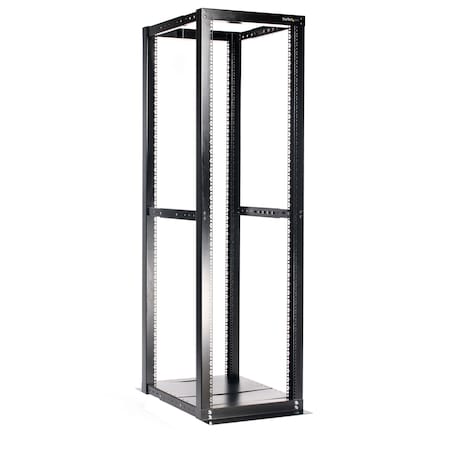 Startech.Com 42U Adjustable 4 Post Open Server Equipment Rack Cabinet ...