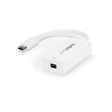 Startech.Com USB-C to Mini DisplayPort Adapter - 4K 60Hz - White ...