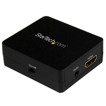 Startech.Com HDMI Audio Extractor - HDMI to 3.5mm Audio Converter ...
