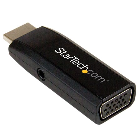 Startech.Com Compact HDMI to VGA Adapter - HDMI to VGA Converter w ...