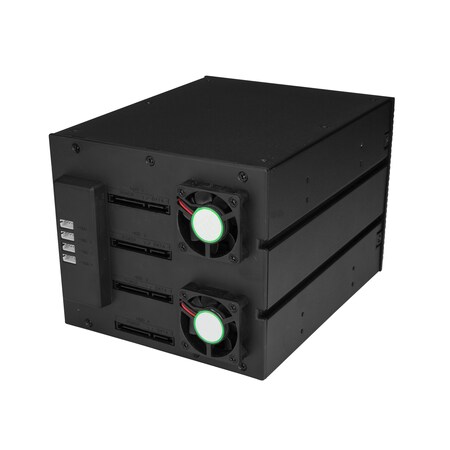 Startech.Com 4 Bay 3.5in SATA SAS Backplane for 3 5.25in Bays ...