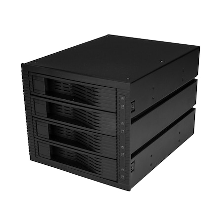 Startech.Com 4 Bay 3.5in SATA SAS Backplane for 3 5.25in Bays ...