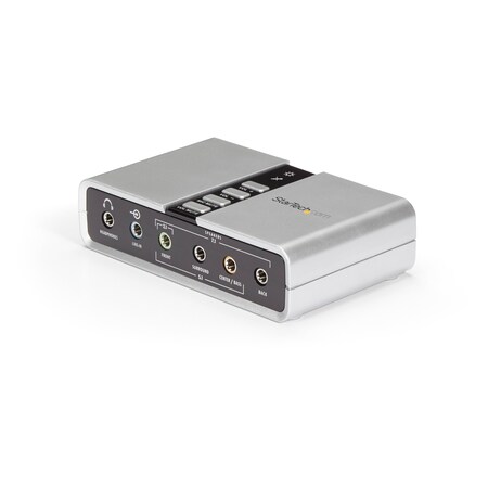 Startech.Com 7.1 USB Audio Adapter External Sound Card ICUSBAUDIO7D | Zoro