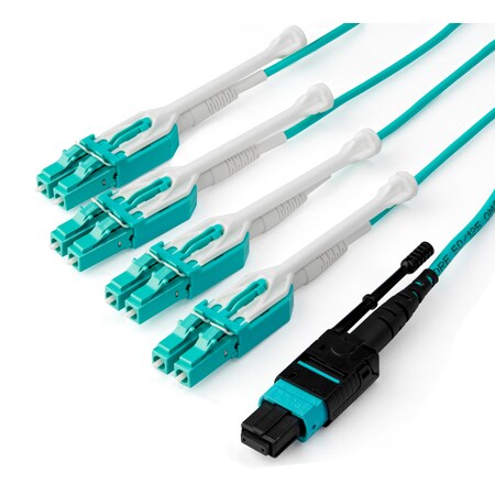 Startech.Com 1m MPO / MTP to LC Breakout Cable - Plenum - Push/Pull-Tab ...