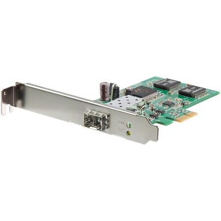 Startech.Com PCIe GbE Fiber Card w/ Open SFP - PCI Express SFP Adapter ...