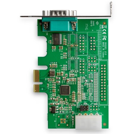 Startech.Com 1 Port RS232 Serial Adapter Card with 16950 UART - PCIe ...