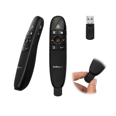 Startech.Com Wireless Presentation Remote with Red Laser Pointer - 90ft ...