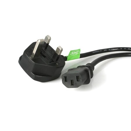 Startech.Com 6 ft Standard UK Computer Power Cord PXT101UK | Zoro