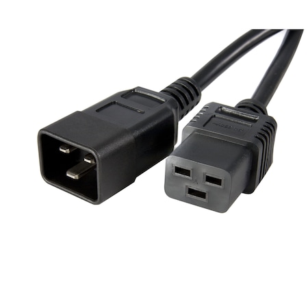 Startech.Com 6ft Computer Power Cord - C19 to C20 PXTC19C206 | Zoro