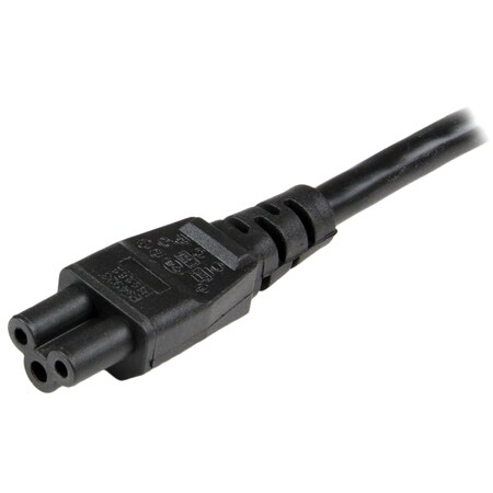 Startech.Com 1m C5 Laptop Power Cord - EU Mains to IEC320 C5 Power Cord ...