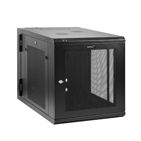 Startech.Com 12U Server Rack Enclosure with Hinge - Wall Mount Rack ...