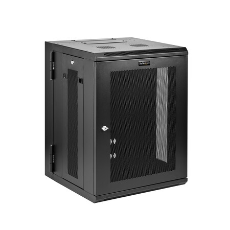 Startech.Com 15U Server Rack Enclosure with Hinge - Wall Mount Rack ...