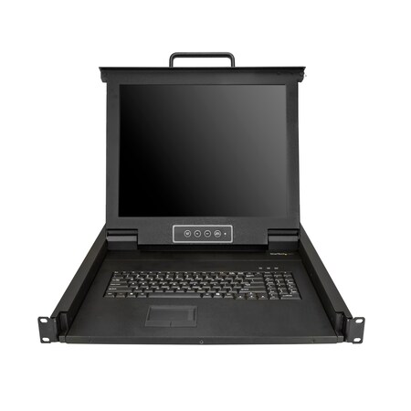 Startech.Com 1U Single Port KVM Console for Server Rack - 17in ...