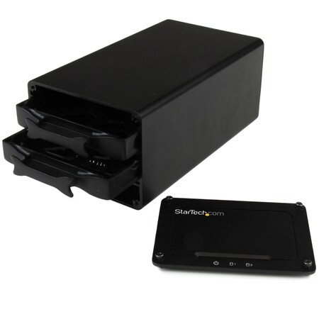 Startech.Com 2-Drive External Enclosure for 2.5" SSD/HDDs - USB 3.1 ...