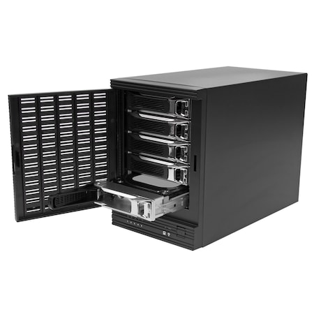 Startech.Com eSATA / USB 3.0 Hot-Swap 5-Bay SATA HDD Enclosure w/ UASP ...