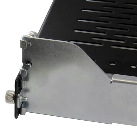 Startech.Com 2U Sliding Vented Server Rack Cabinet Shelf w/ Cable Mgmt ...