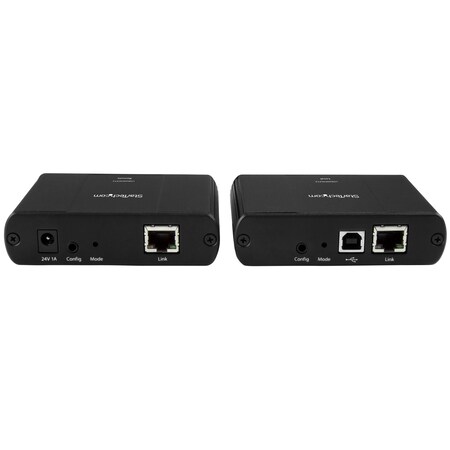 Startech.Com 4 Port USB 2.0 Extender over Cat5 or Cat6 - Up to 330ft ...