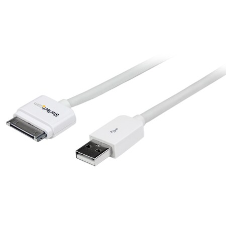 Startech.Com 3m Long Apple 30-pin Dock Connector to USB Cable iPhone ...