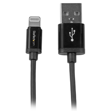 Startech.Com 15cm 6in Short Black Apple Lightning to USB Cable ...
