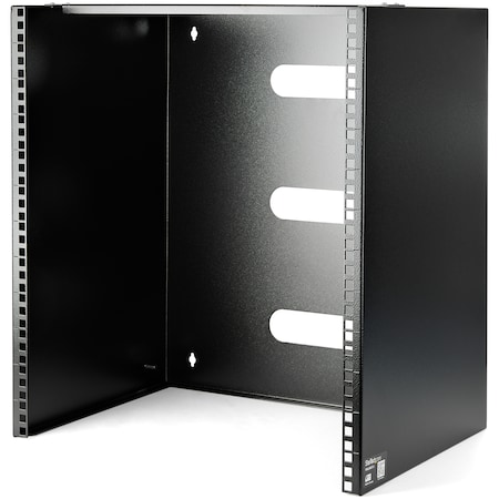Startech.Com 12U Wall-Mount Rack for Equipment 12in Deep - Network Rack ...