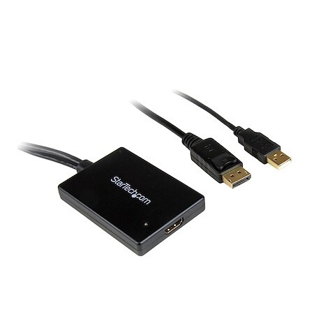 Startech.Com Dp To Hdmi Adapter DP2HDMIUSBA | Zoro