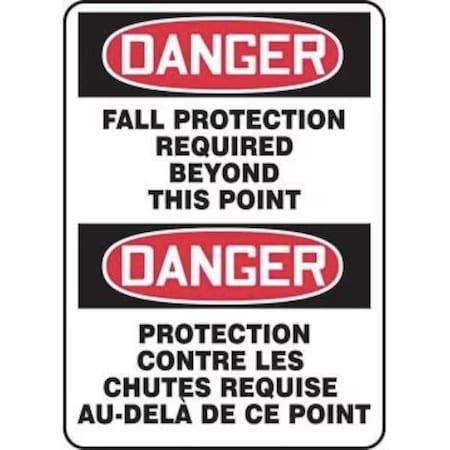 Accuform BILINGUAL SAFETY SIGN FRENCH 14 in FBMFEX524XV FBMFEX524XV | Zoro