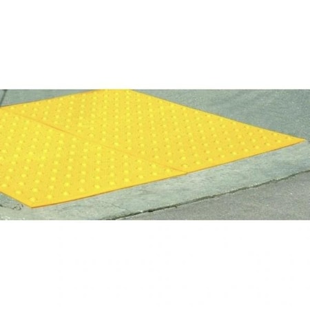 Accuform ADA TRUNCATED DOME MATS 2FT X 4FT FDR204YL FDR204YL | Zoro