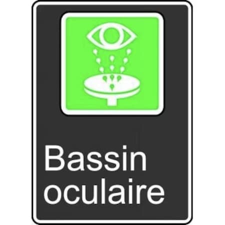 Accuform 10 in W x 14 in H, Adhesive Poly FRMCSA943VS | Zoro