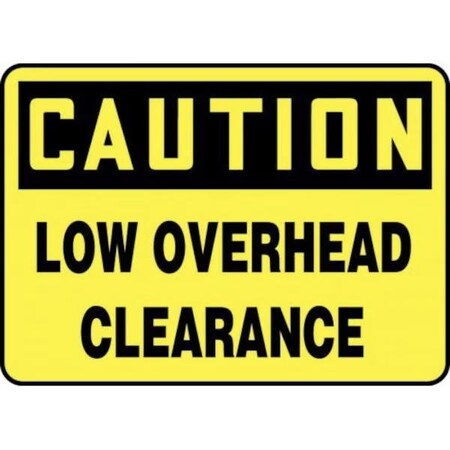 Accuform OSHA CAUTION SAFETY SIGN LOW FRMECR606VA FRMECR606VA | Zoro