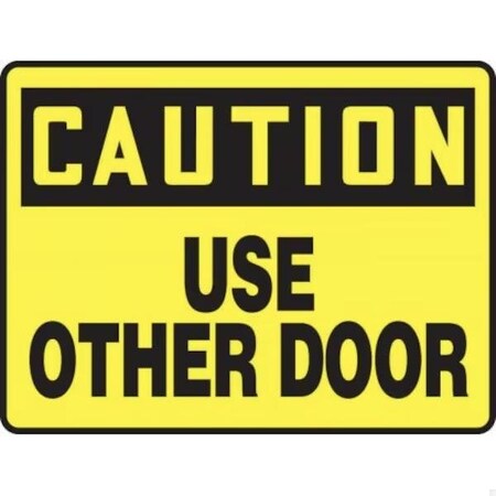 Accuform OSHA CAUTION SAFETY SIGN USE OTHER MABR602XT MABR602XT | Zoro