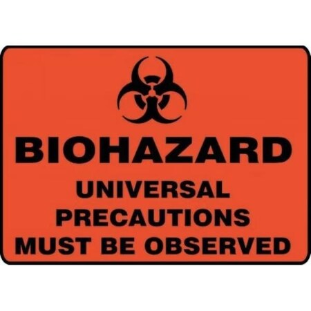 Accuform BIOHAZARD SAFETY SIGN UNIVERSAL MBHZ507XL MBHZ507XL | Zoro