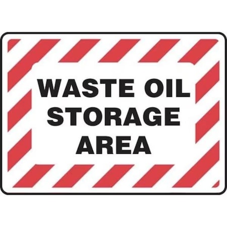 Accuform SAFETY SIGN WASTE OIL STORAGE AREA MCHG506XT MCHG506XT | Zoro