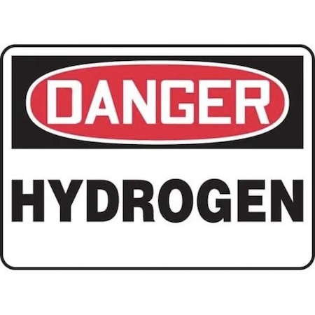 Accuform OSHA DANGER SAFETY SIGN HYDROGEN MCHL298XL MCHL298XL | Zoro