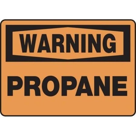 Accuform OSHA WARNING SAFETY SIGN PROPANE 7 MCHL331VA MCHL331VA | Zoro