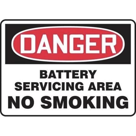 Accuform OSHA DANGER SAFETY SIGN BATTERY MCHL928VA MCHL928VA | Zoro