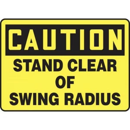 Accuform OSHA CAUTION SAFETY SIGN TO BE MEQM626VS MEQM626VS | Zoro