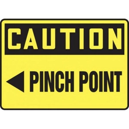 Accuform OSHA CAUTION SAFETY SIGN PINCH POINT MEQM653VP | Zoro