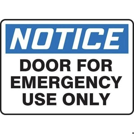Accuform OSHA NOTICE SAFETY SIGN DOOR FOR MEXT805XT MEXT805XT | Zoro