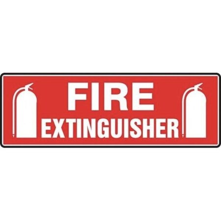 Accuform SAFETY SIGN FIRE EXTINGUISHER 4 X MFXG441VA MFXG441VA | Zoro