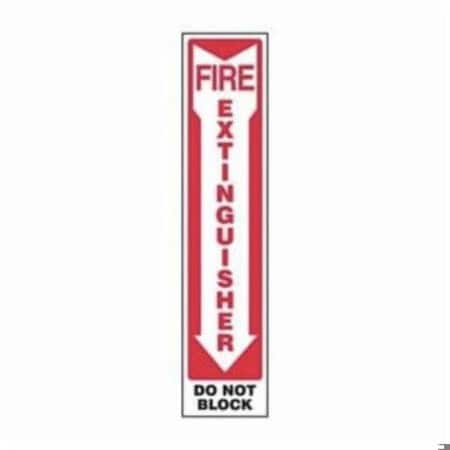 Accuform Fire Extinguisher Sign MFXG580XV | Zoro