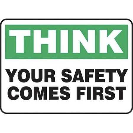 Accuform OSHA SAFETY FIRST SAFETY SIGN USE MGNF945VA MGNF945VA | Zoro