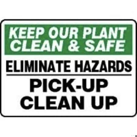 Accuform 14 in W x 10 in H, Accu-Shield MHSK531XP | Zoro