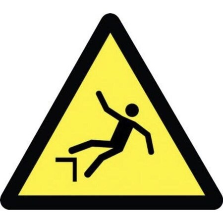 Accuform ISO WARNING SAFETY SIGN DROP 2011 MISO311VA MISO311VA | Zoro