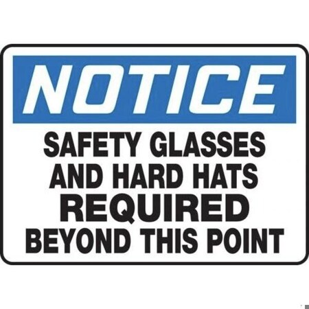 Accuform OSHA NOTICE SAFETY SIGN SAFETY MPPE834XV MPPE834XV | Zoro