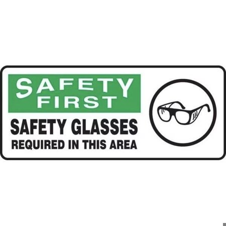 Accuform OSHA SAFETY FIRST SAFETY SIGN MPPE921XV MPPE921XV | Zoro