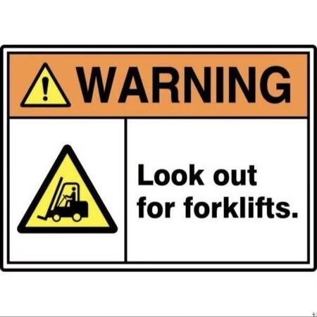 Accuform ANSI ISO WARNING Safety SignS MRHR304XP MRHR304XP | Zoro