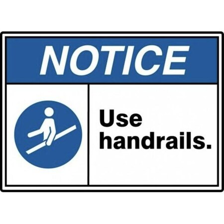 Accuform ANSI ISO NOTICE SAFETY SIGNS USE MRTF803XT MRTF803XT | Zoro